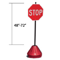 Portable Sign Stands | Metal Sign Post | StopSignsandMore.com