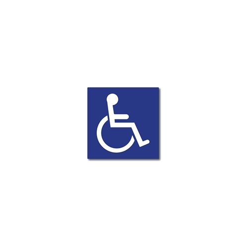 ADA Compliant International Symbol of Accessibility Sign - 6x6 ...