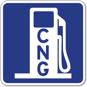 D9-11A CNG Compressed Natural Gas Fueling Sign - 18x18 ...