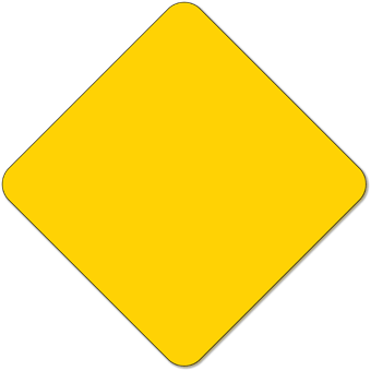 OM1-3 3M H.I.P. Yellow Reflective Object Marker - 18x18 ...