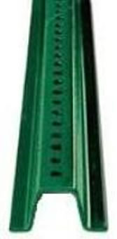 8-Foot Green U-Channel Sign Post - Heavy Gauge | StopSignsandMore.com