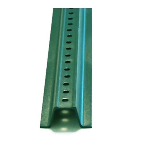 10-Foot Green U-Channel Sign Posts 2 LBS/FT - Heavy Gauge ...