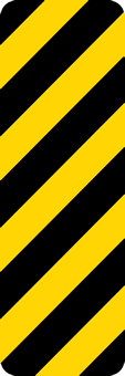 OM-3R-MOD - Right Diagonal Stripe Reflective Marker Sign H.I.P. - 8x24 ...