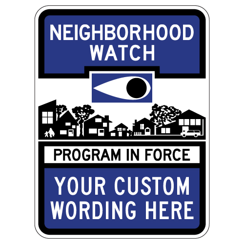 Neighborhood Watch Signs