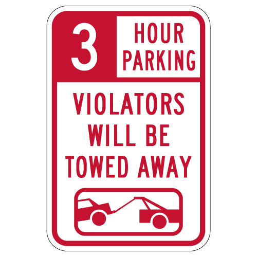Two Way Parking Sign