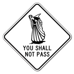 Gandalf Drawing You Shall Not Pass