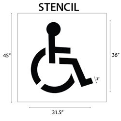 Handicap Parking Sign Dimensions