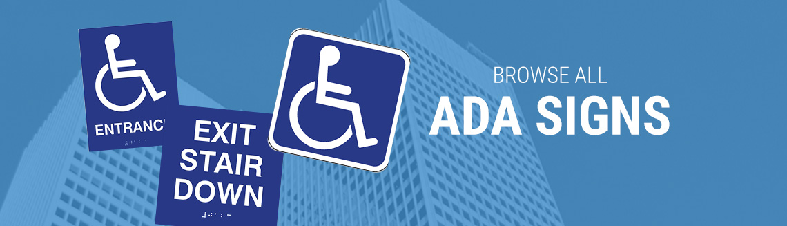 USA Based Manufacturer of Stop Signs, Parking Signs & ADA Signage ...